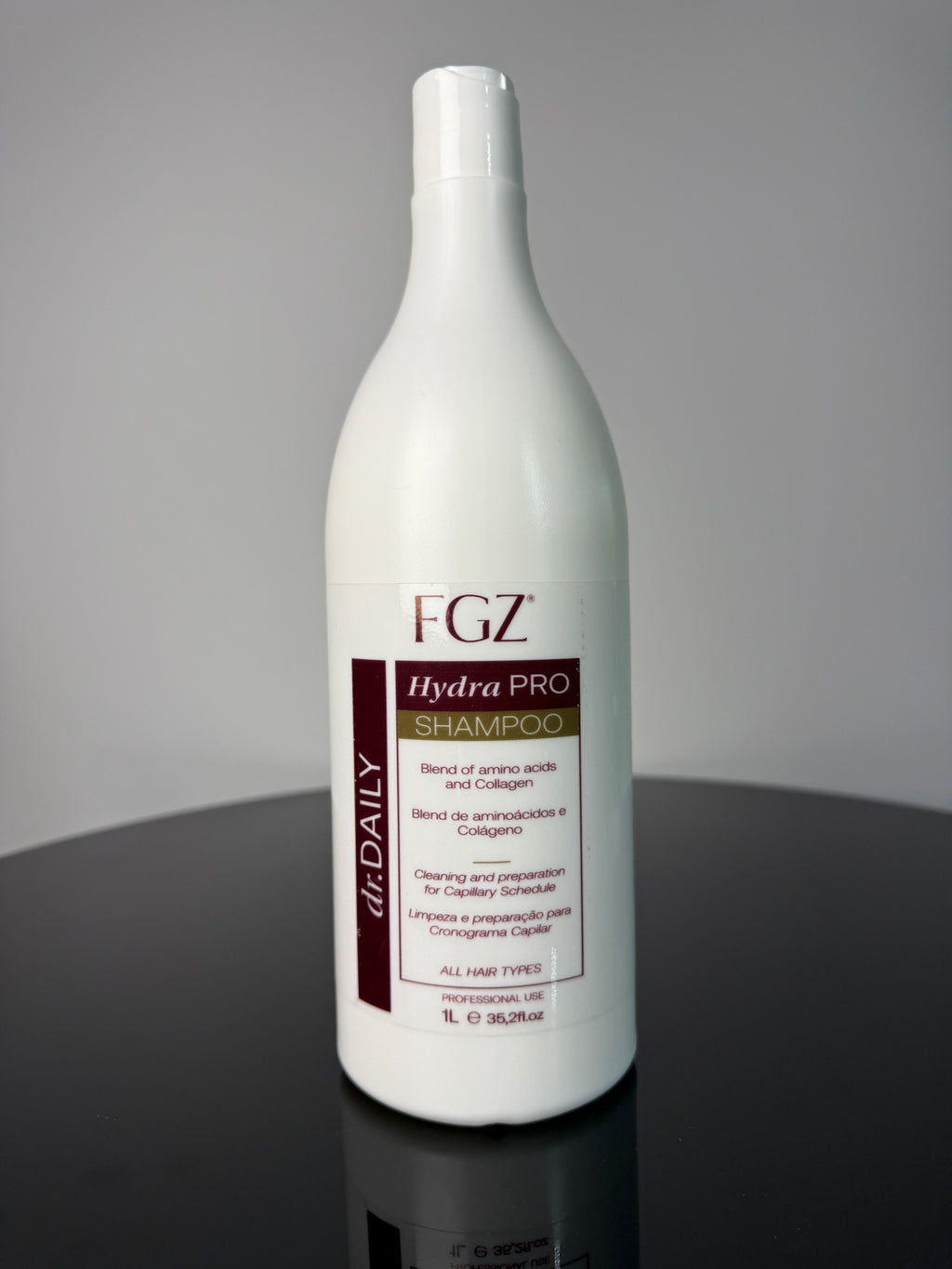 Hydra Pro Shampoo 1L (Amino Acids / Collagen / Silk Protein) by FGZ Ke ...
