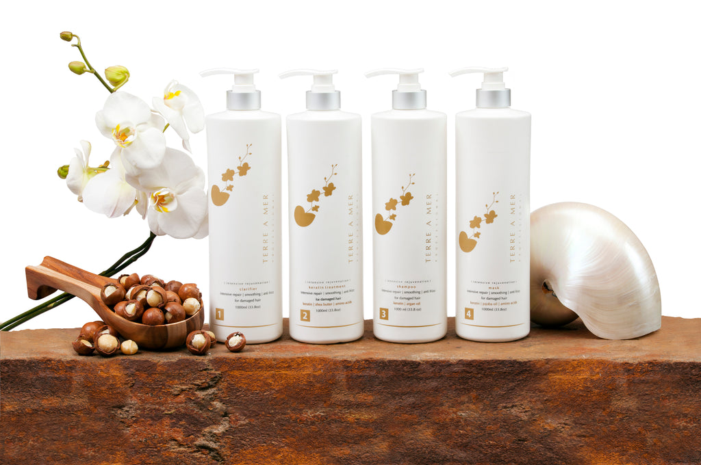 Terre a Mer Keratin Professional Hair Straightening System – Hair ...
